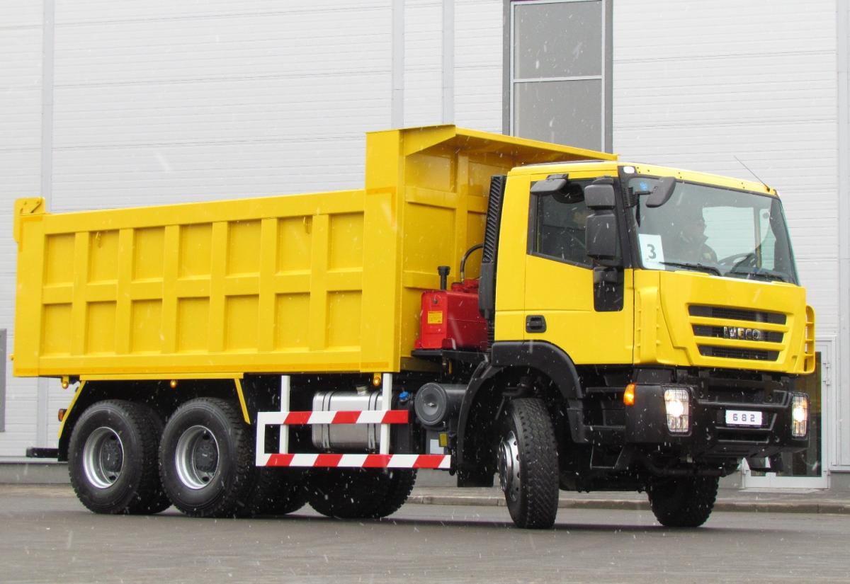 Обзор крупнотоннажного самосвала Iveco 682