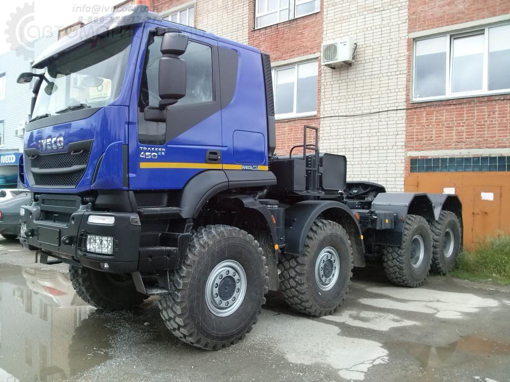 Обзор седельного тягача Iveco Trakker с колесной формулой 8x8