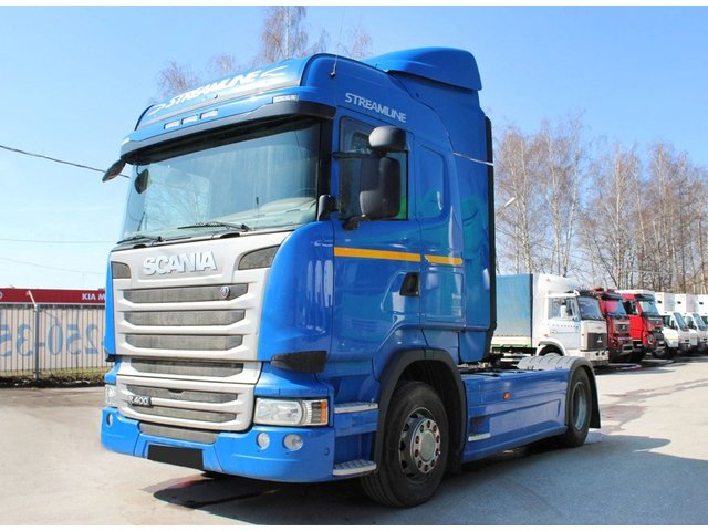 Обзор двухосного седельного тягача Scania R400 Streamline